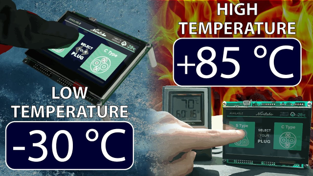 New Wide Operating Temperature | 4.3" TFT Touch Module - NORITAKE U.S.A ...