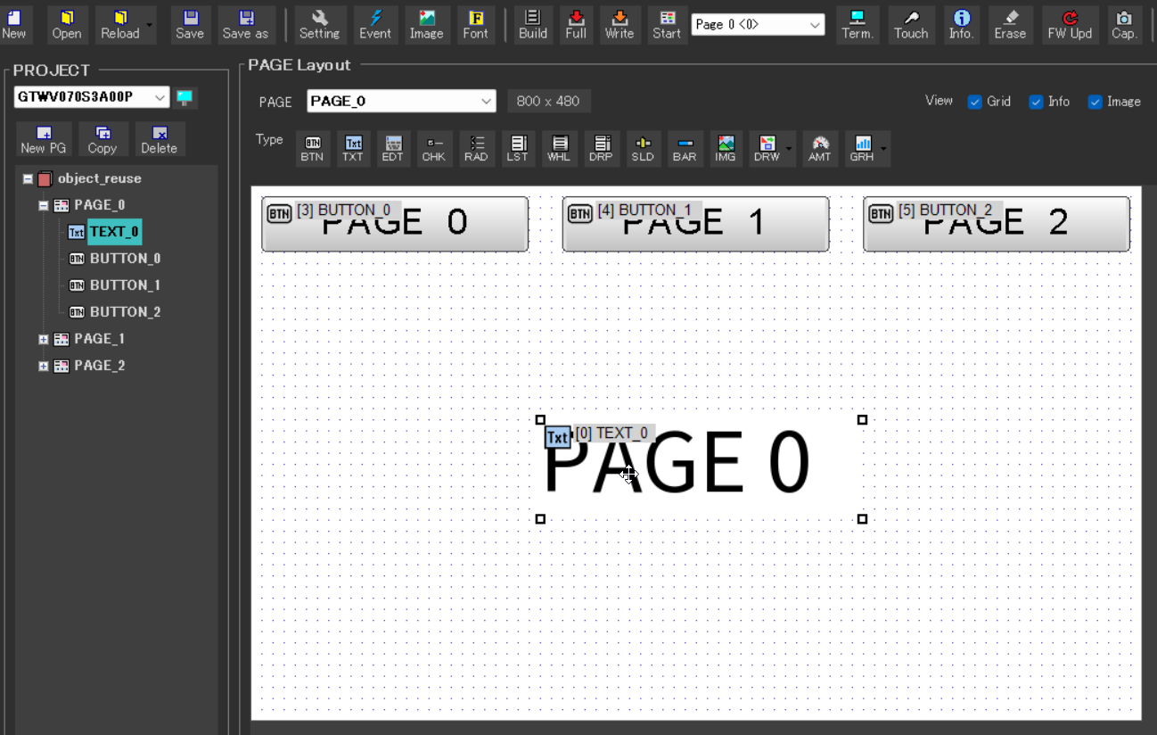 Efficiently Design Screens Utilizing the Object Reuse Function in GT ...